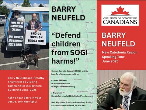 Speaking Tour June 2025 – Barry Neufeld